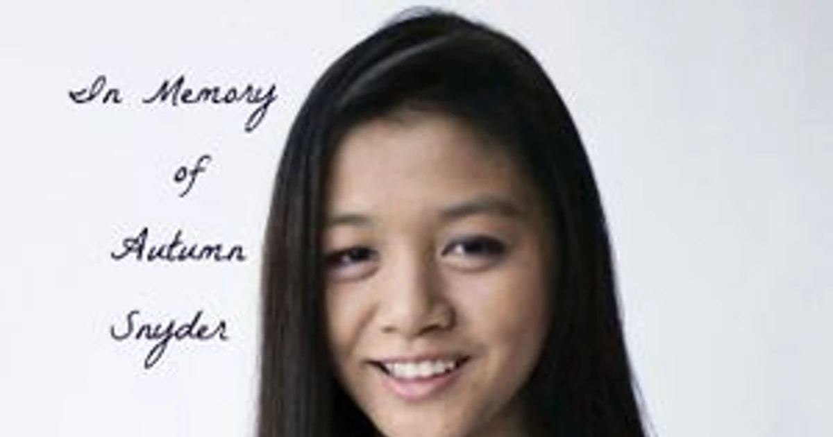 The ended journey of Autumn Snyder