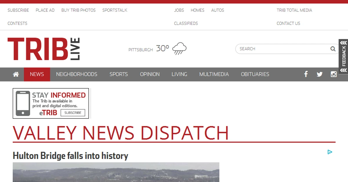 Valley News Dispatch: All Latest And Up-to-date News