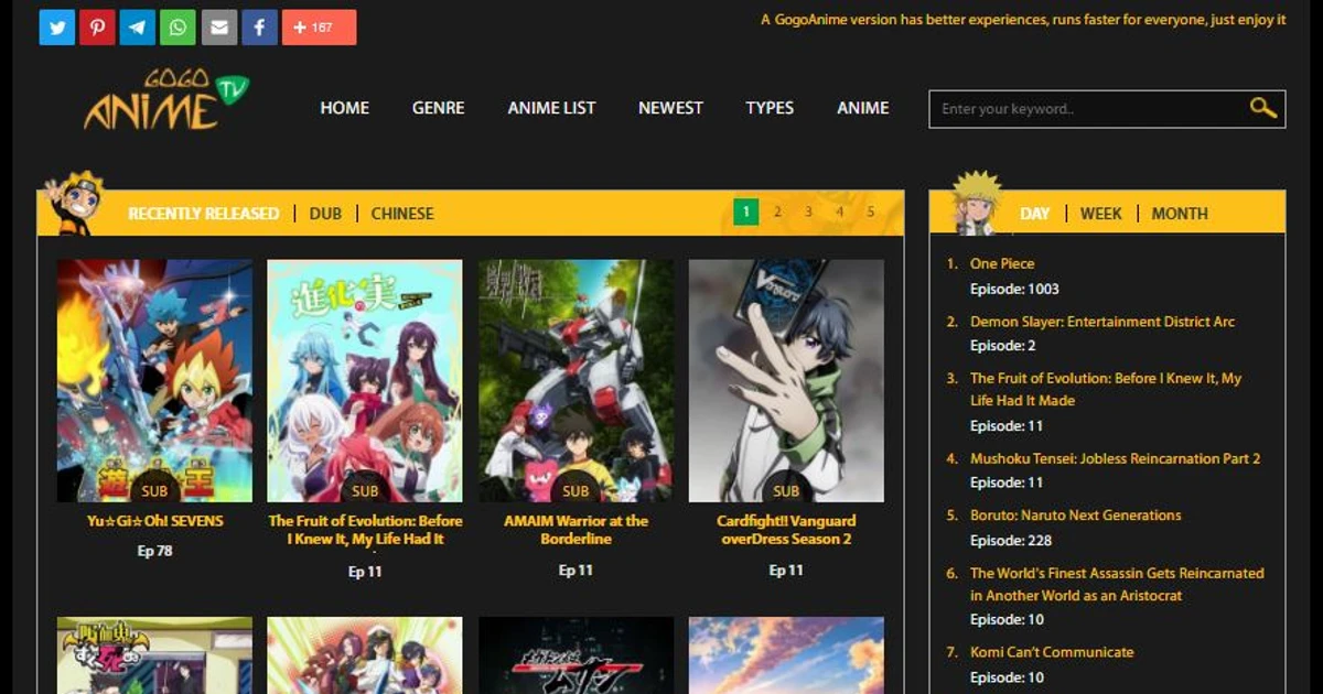 Binge-watch Unlimited Anime Series For Free In Gogoanime.pro