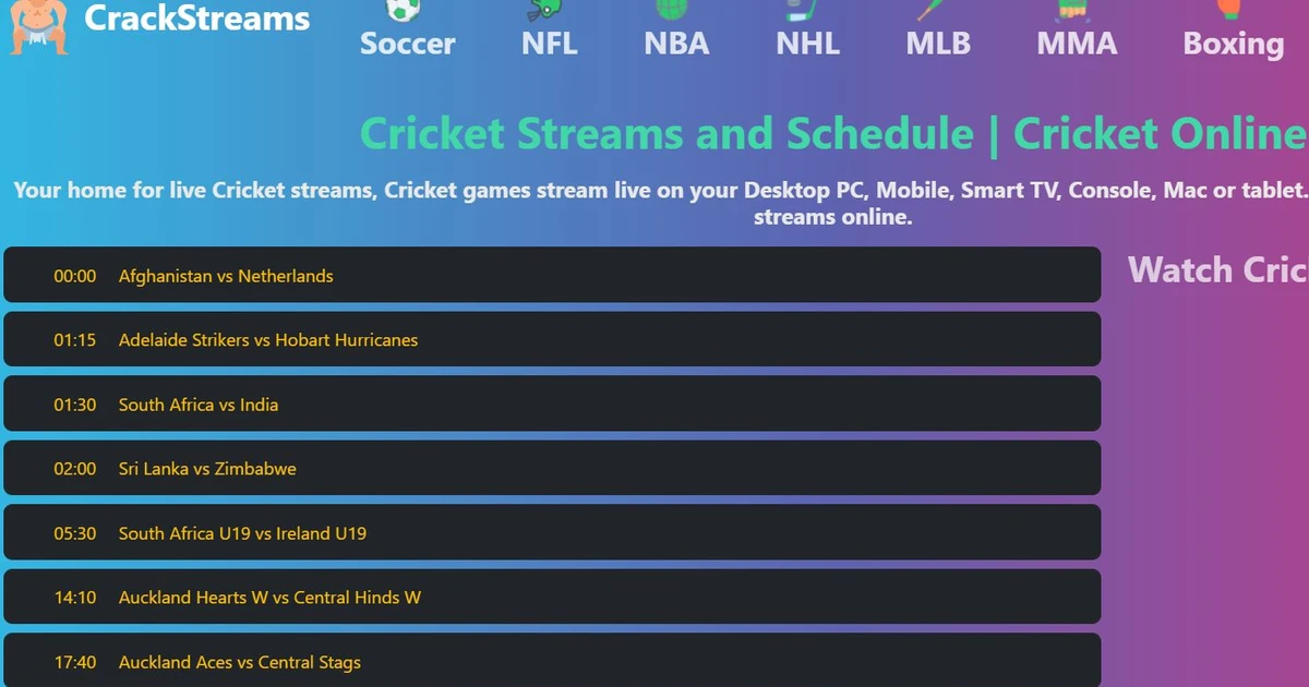 Crack Streams Alternatives 2022