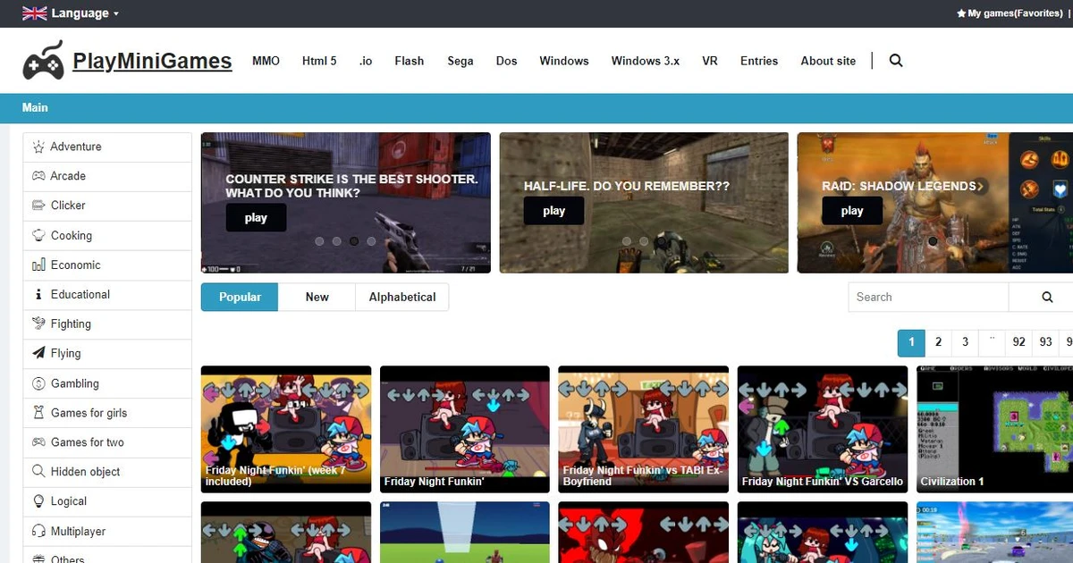 PlayMiniGames Is The Best Site To Play Online Games For Free In 2022