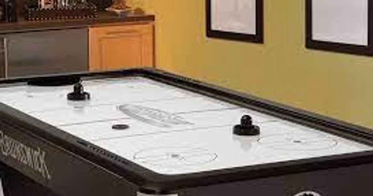 Air Hockey Table Full Size - So You Know What Fits In Your Room