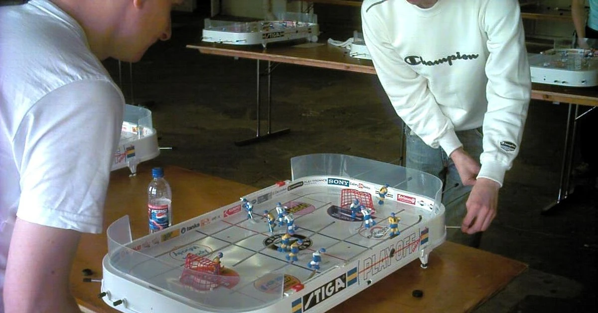 Experience The Arcade With A Rod Hockey Game