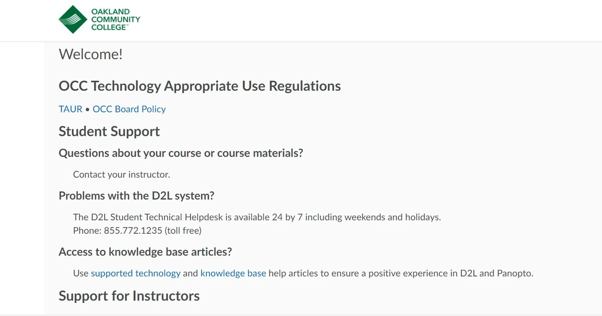 Through Occ Desire To Learn, Students Can See Their Progress After ...