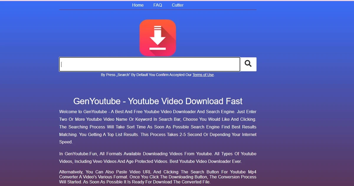 Genyoutube Come - Get Any Youtube Video, Including Vevo And Age ...