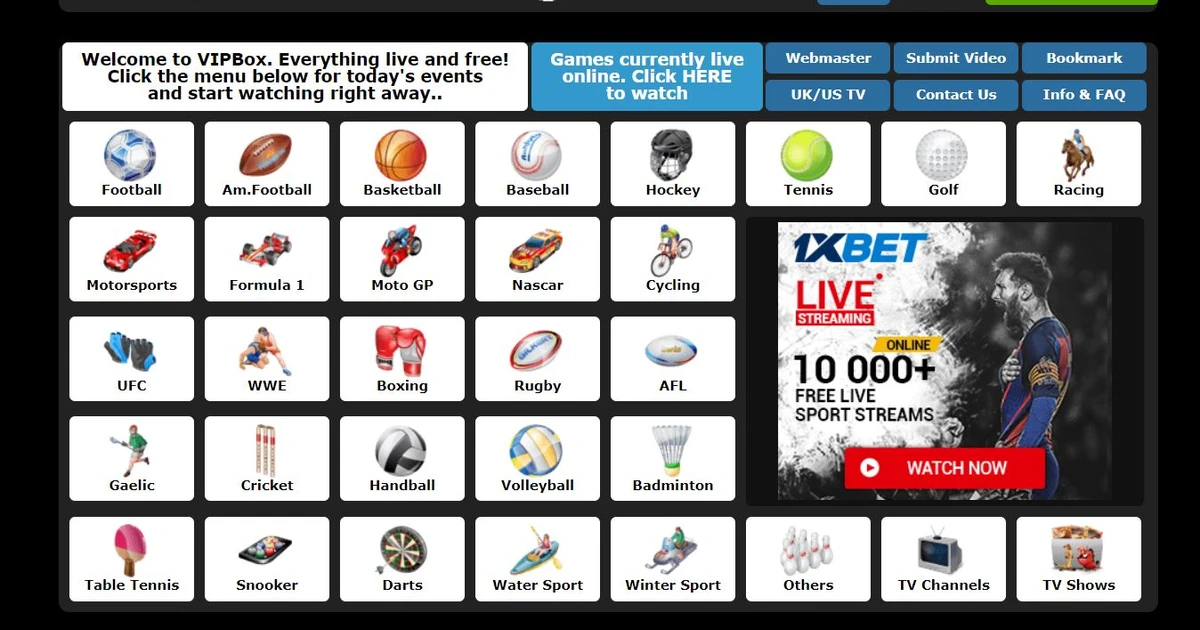 Vipleague ESPN Live Stream Football, Soccer, Basketball And Many More ...