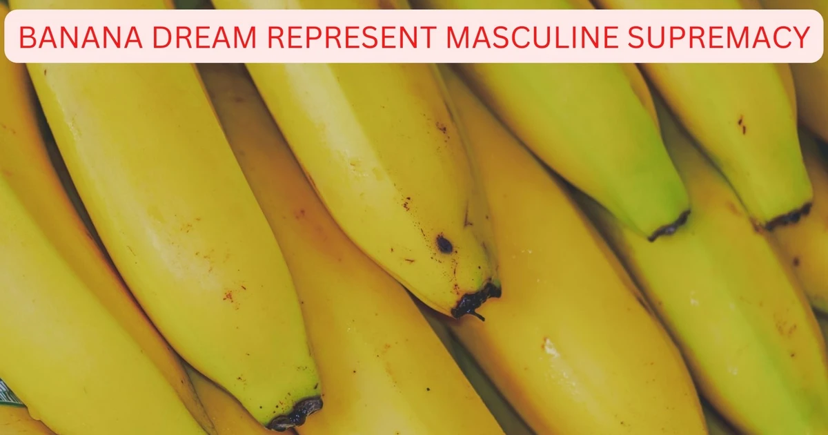 Banana Dream Represent Masculine Supremacy