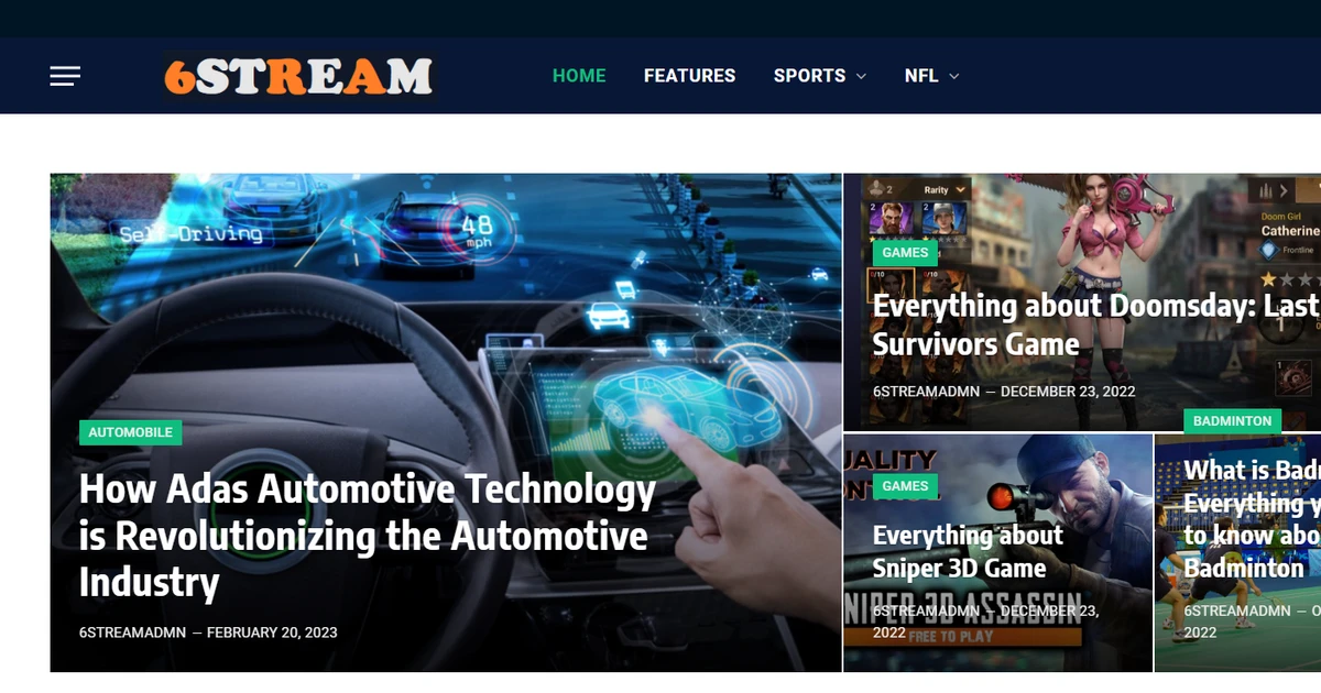 6 Stream Xyz - A Next-generation Streaming Platform
