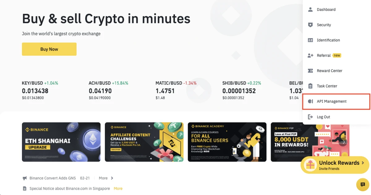 Binance US API - Key Management Best Practices For Improved Security