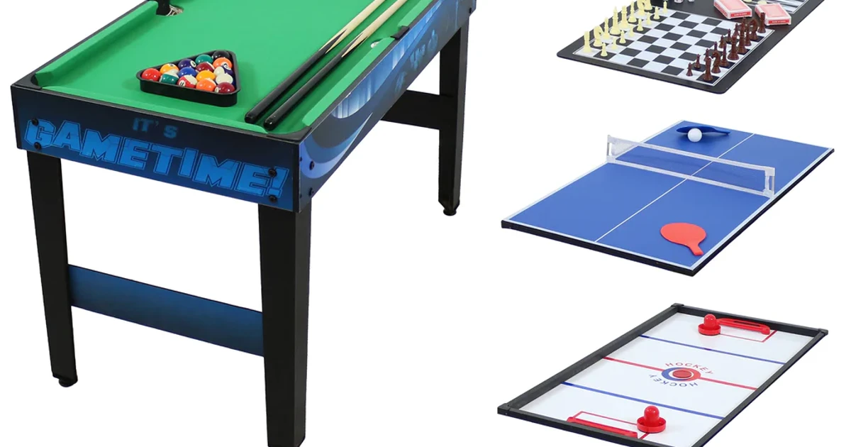 10 In One Game Table - Enjoy The Endless Fun At Your Fingertips