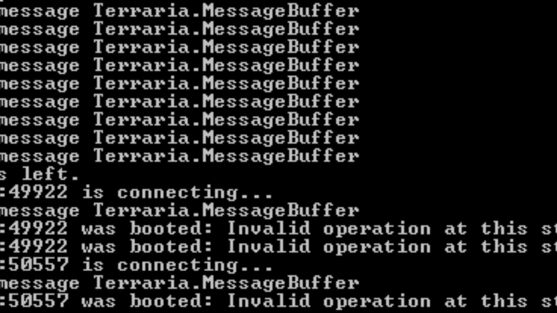 Terraria Invalid Operation At This State - Potential Causes Of The Error