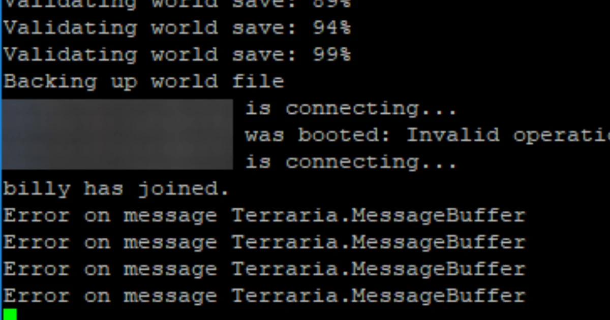 Terraria Invalid Operation At This State - Potential Causes Of The Error