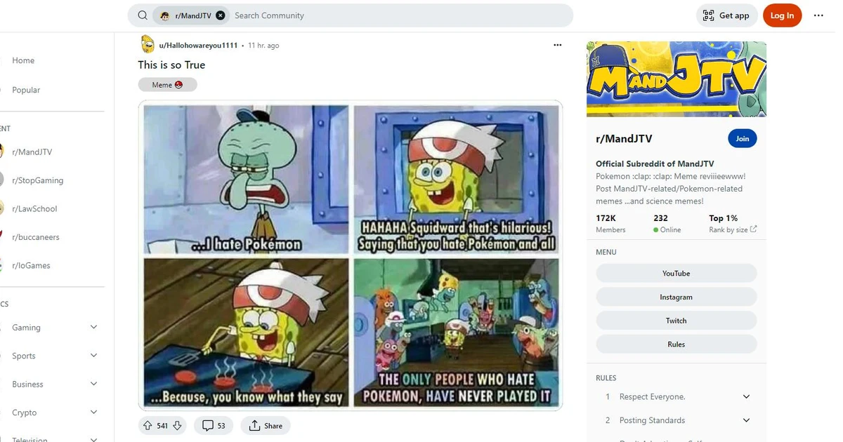 Exploring The Enthralling World Of The MandJtv Subreddit - Where ...