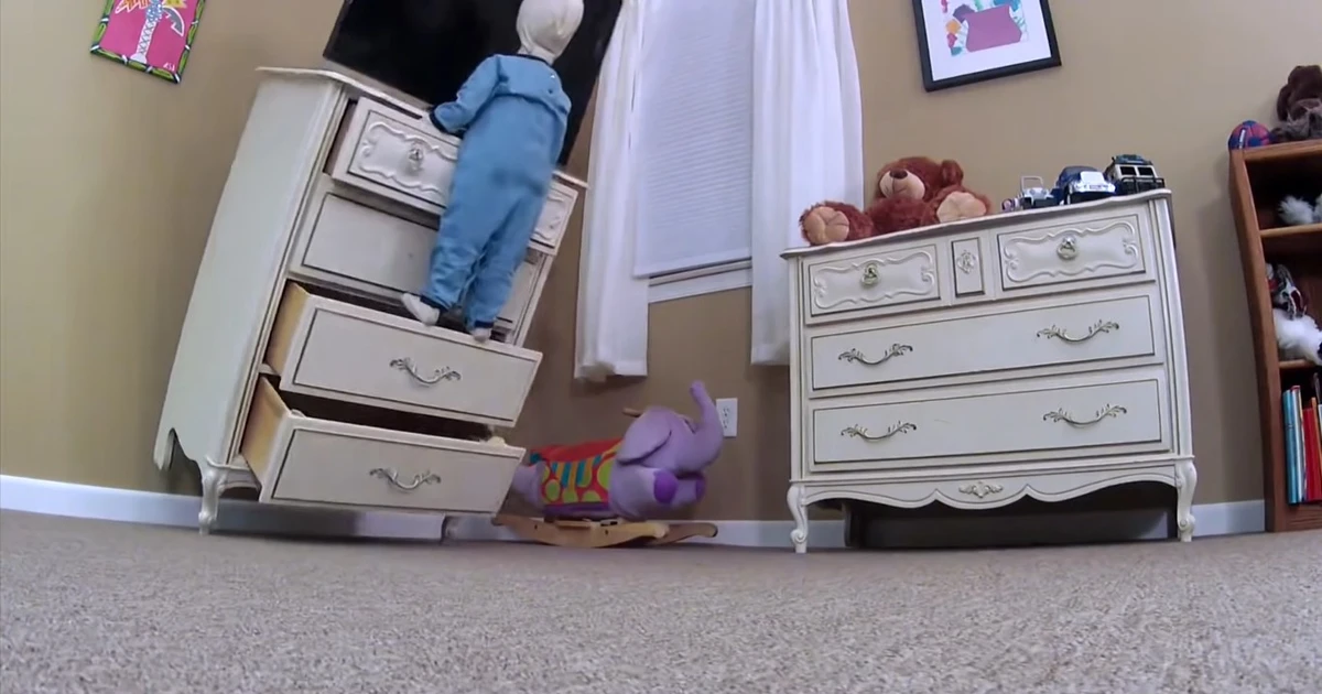 Child Safety Alert - Risks Of Unsecured Furniture Falling
