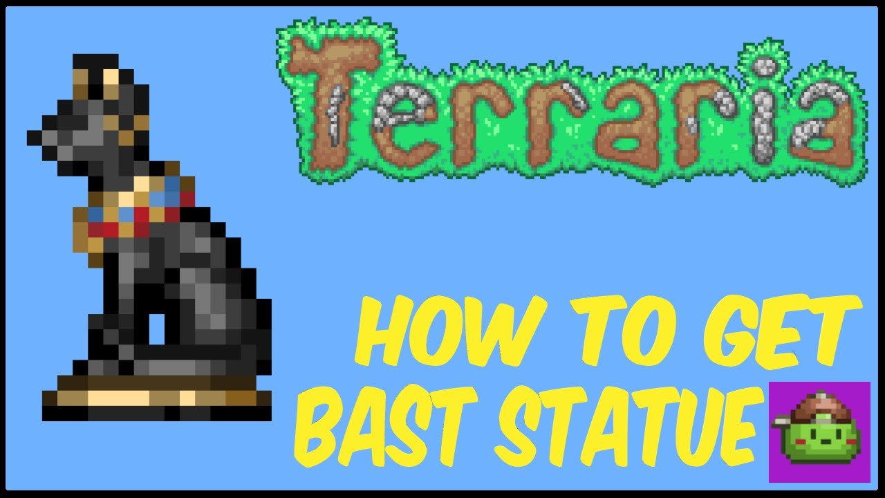 The Bast Statue In Terraria - A Punny Tribute To The Egyptian Goddess