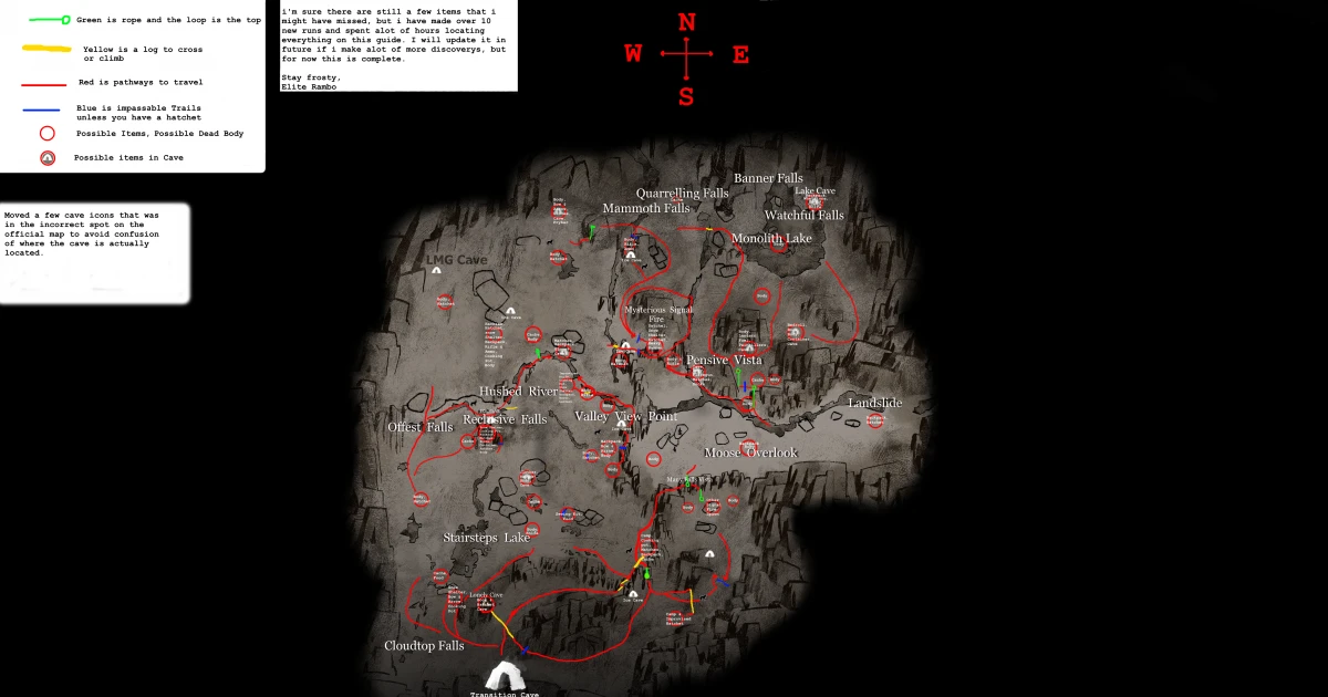 The Hushed River Valley Map - The 10 Best Places To Loot In The Long Dark