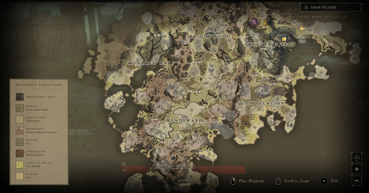 The New World Map - An Interactive Map Of Resources