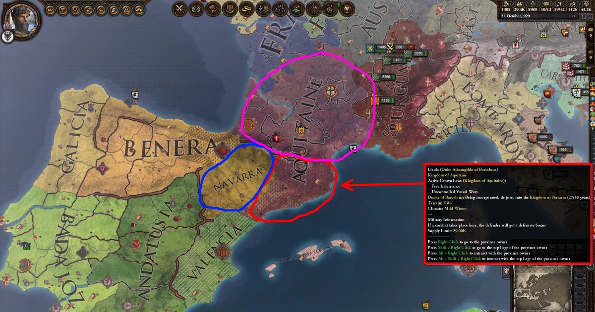 De Jure Drift - A Powerful Tool For Expanding Your Empire In Ck2
