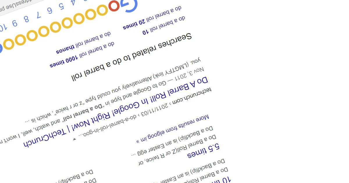 Do A Roll Barrel Google - A Step-by-step Guide