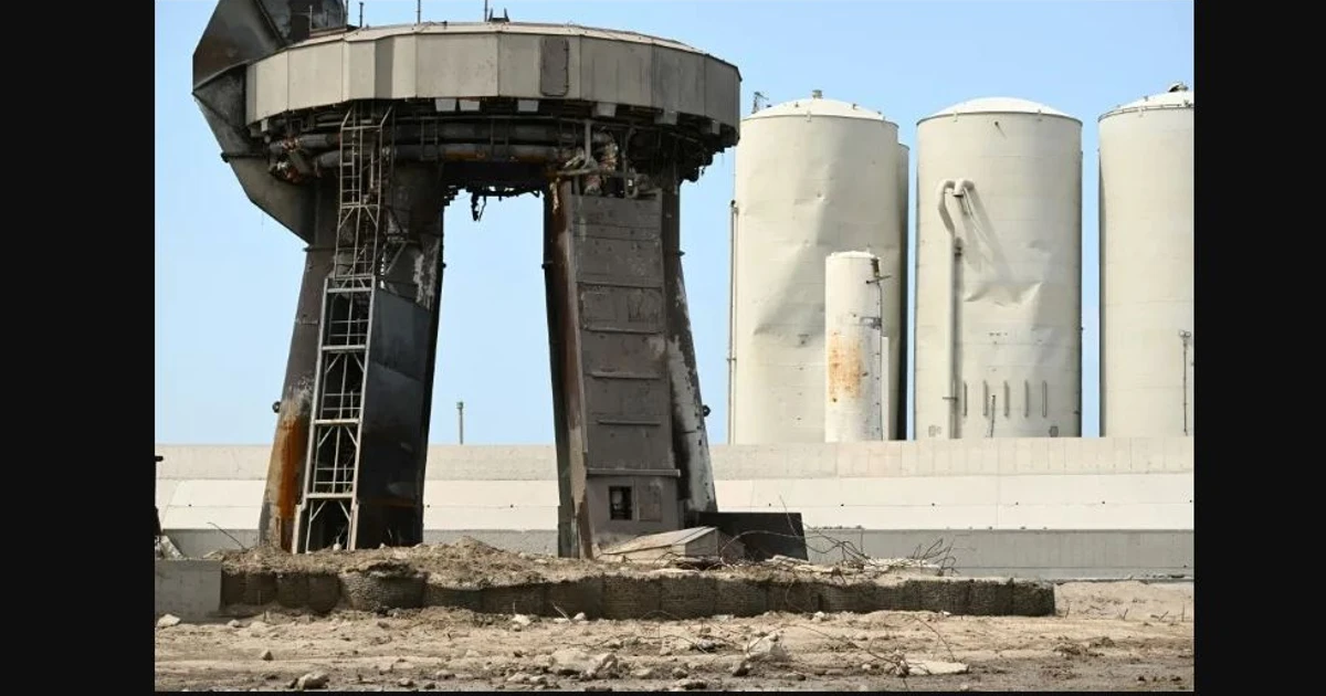 Serious Damage And Crater Left At Texas Base After Test Flight Of ...