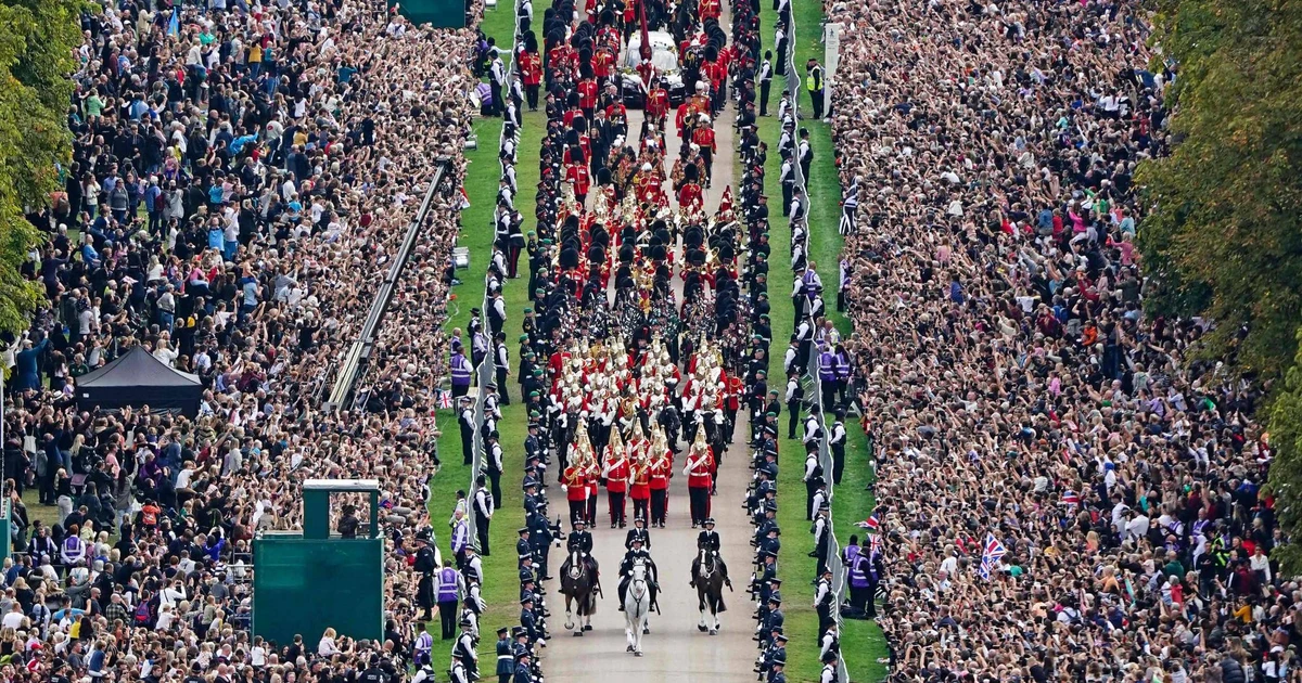 Britain And The World Say Farewell To Queen Elizabeth II As She Lays To Rest