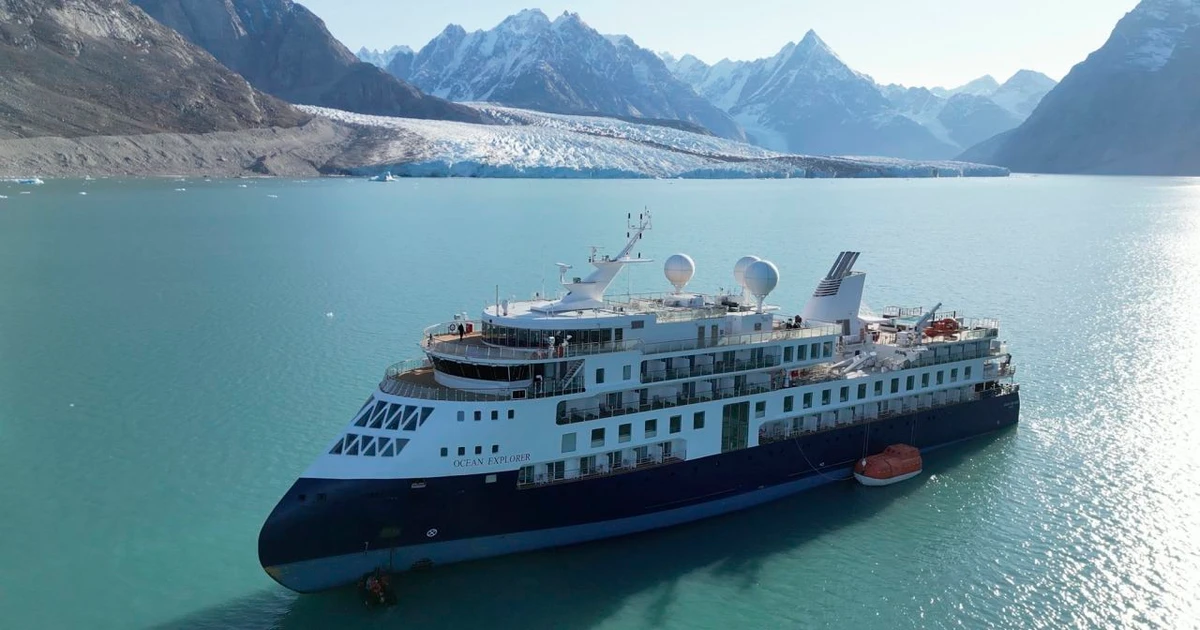 Ocean Explorer Cruise Ship Successfully Assisted Off Grounding In Greenland