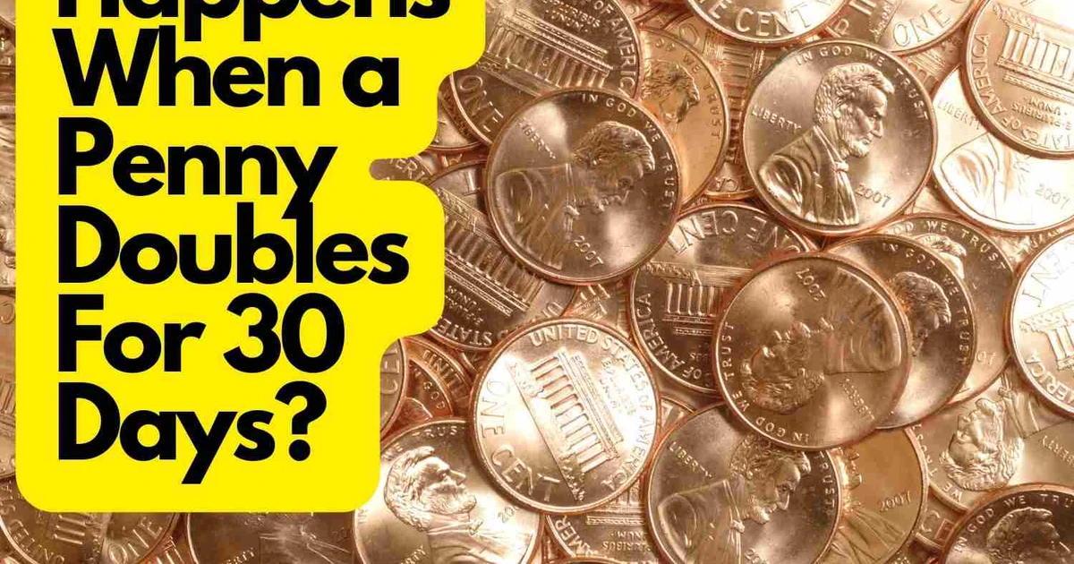 Penny Doubled Everyday For A Month Chart - The Exponential Growth ...