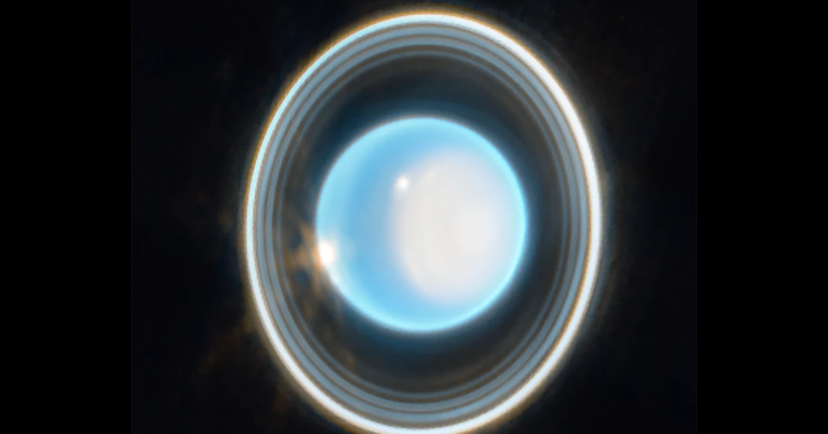 NASA Releases New Images Of Uranus With Greater Detail Than Ever