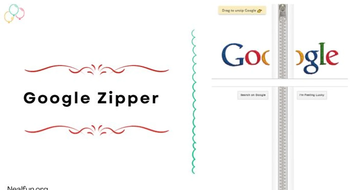 All About Google Zipper - The Fun And Creative Doodle Game That ...