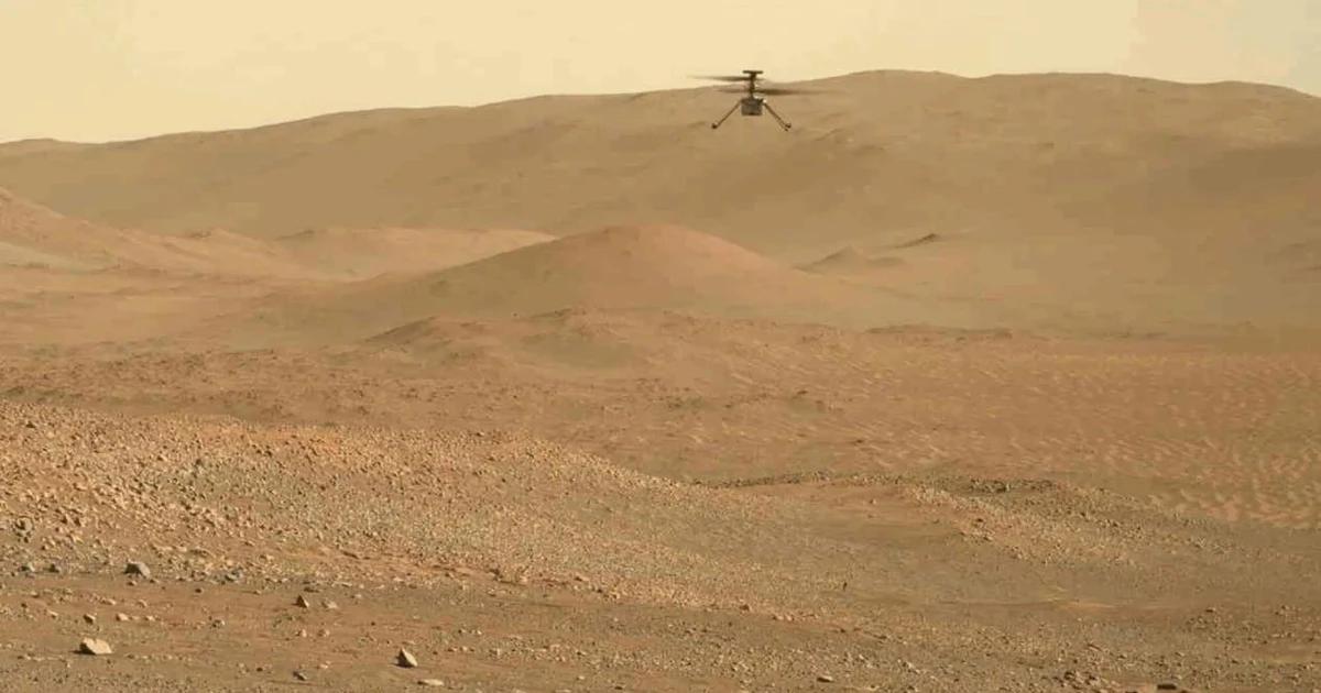 In Its Final Moments, NASA's Mars Helicopter Captured A Breathtaking ...