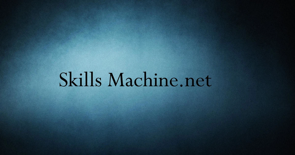Skills Machine.NET - What You Need To Know In 2024?