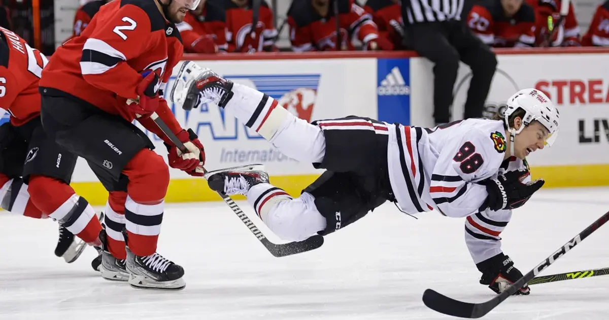 Chicago Blackhawks' Rookie Connor Bedard Placed On Injured Reserve ...